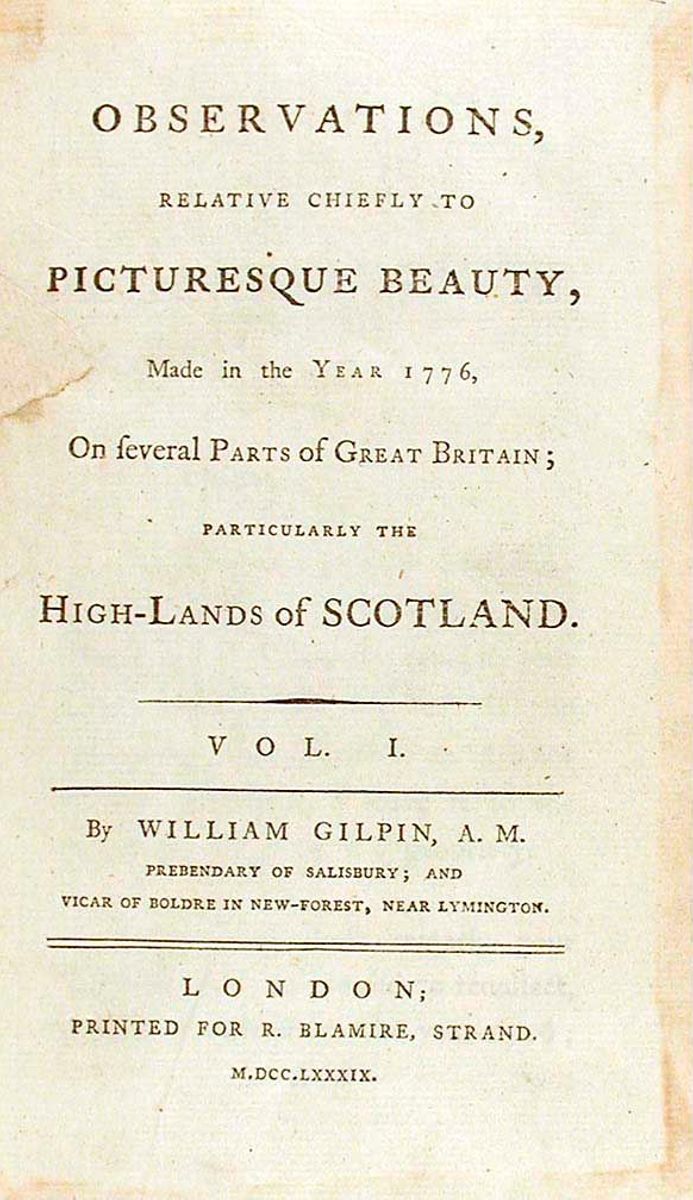 Observations, Relative Chiefly to Picturesque Beauty, made in the Year ...