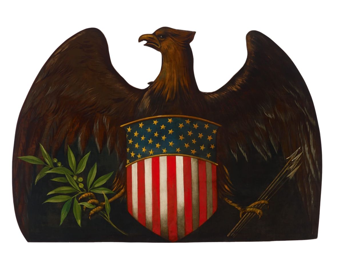 Eagle with Shield and Arrows