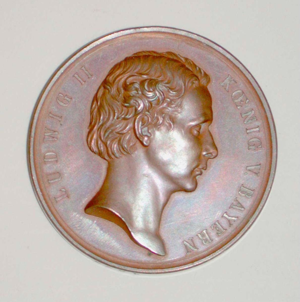 medal: Ludwig II, Koenig V. Bayern
