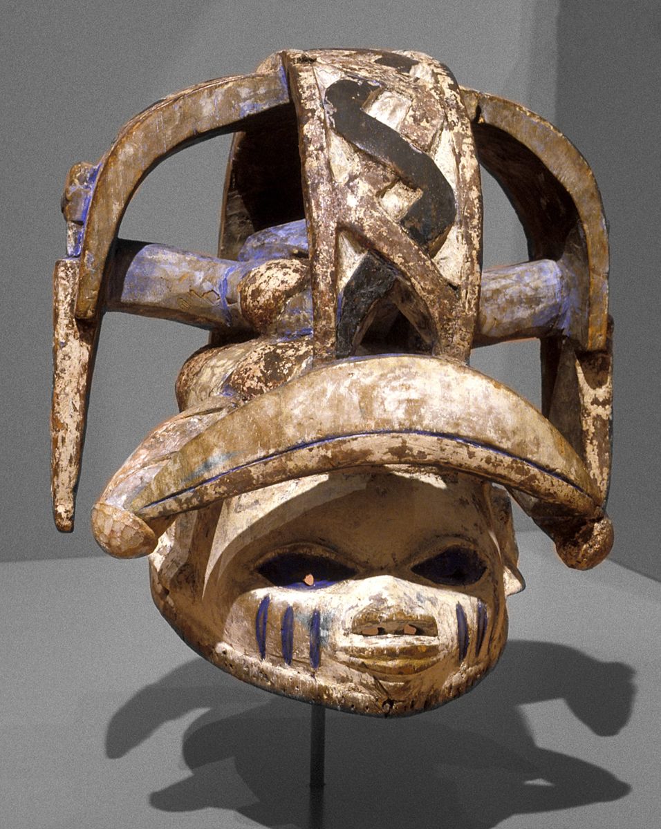 cap mask for Gelede masquerade