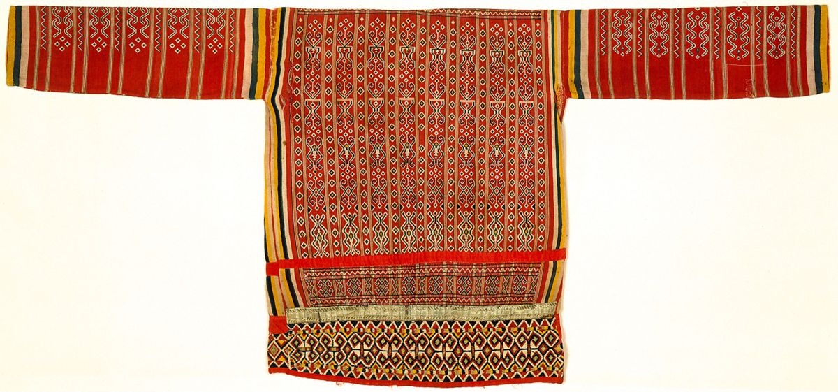 ceremonial man's jacket; kalambi