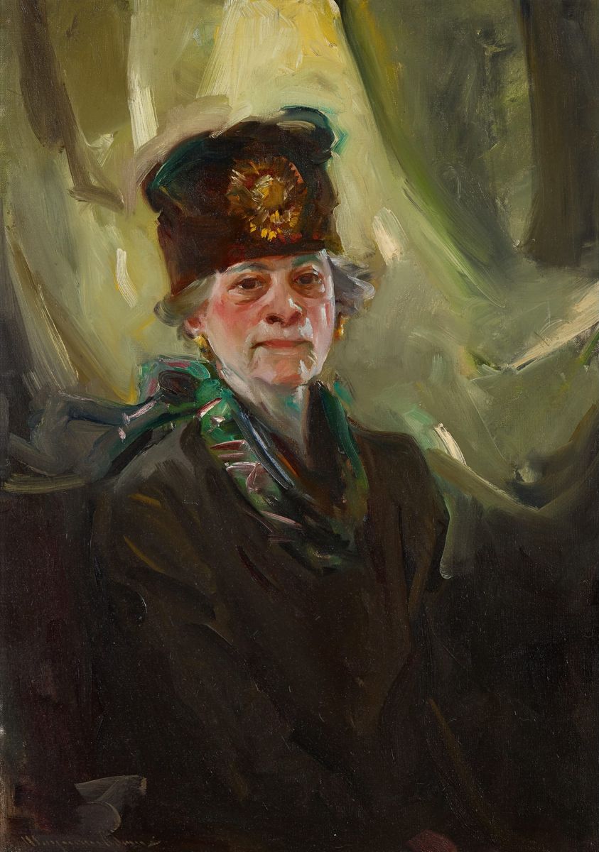 Portrait of Ona B. Talbot