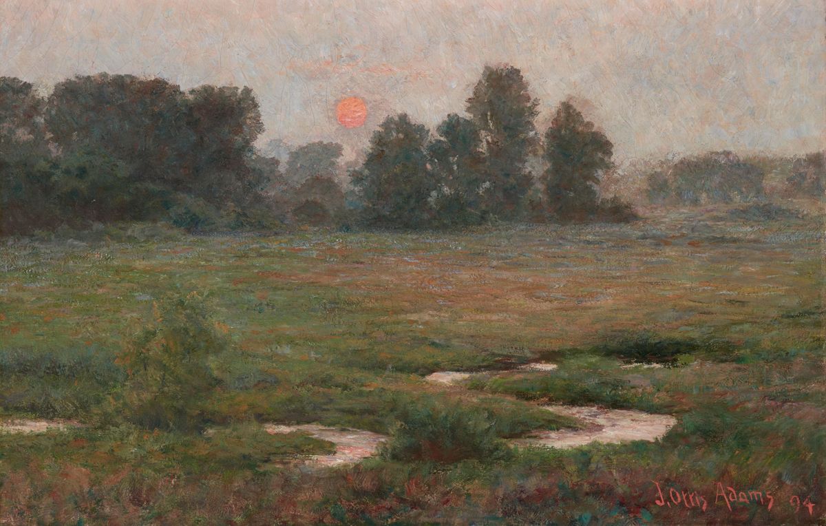 An August Sunset - Prairie Dell