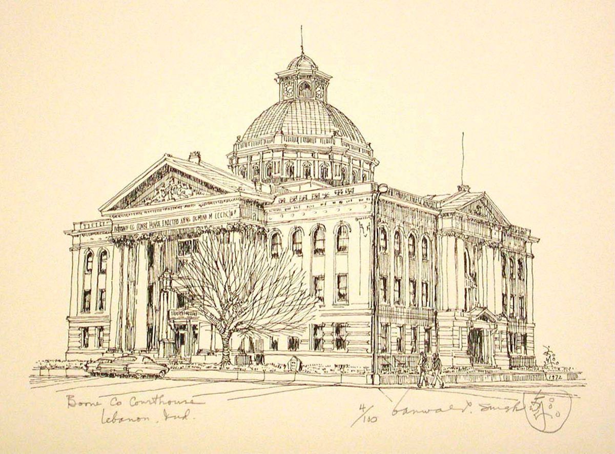Boone County Courthouse, Lebanon, Indiana