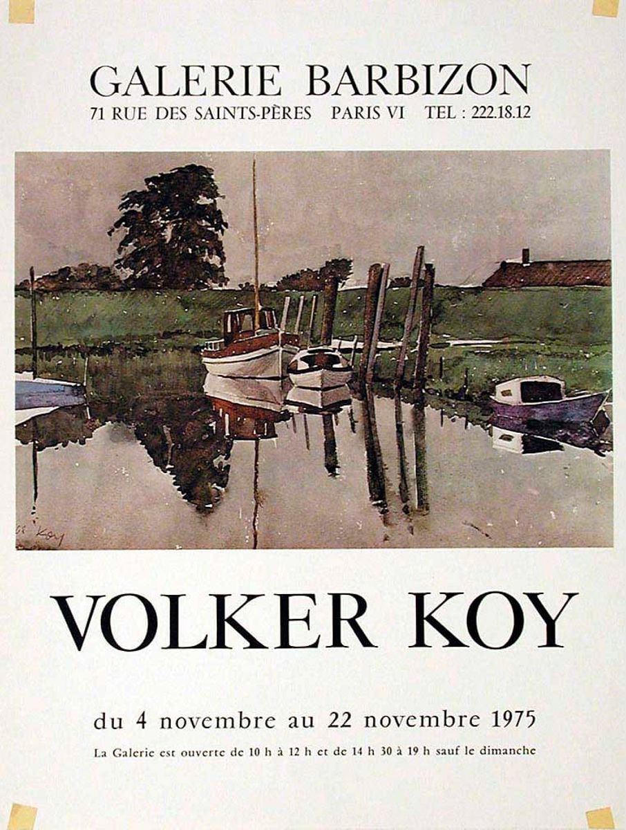 Galerie Barbizon, Volker Koy