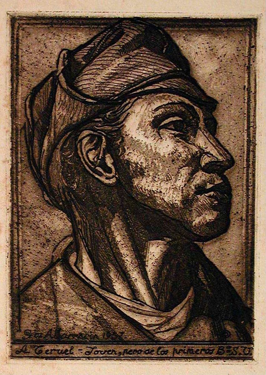Gea Albarracin, 1937 a Teruel - Joven, pero de los primeros