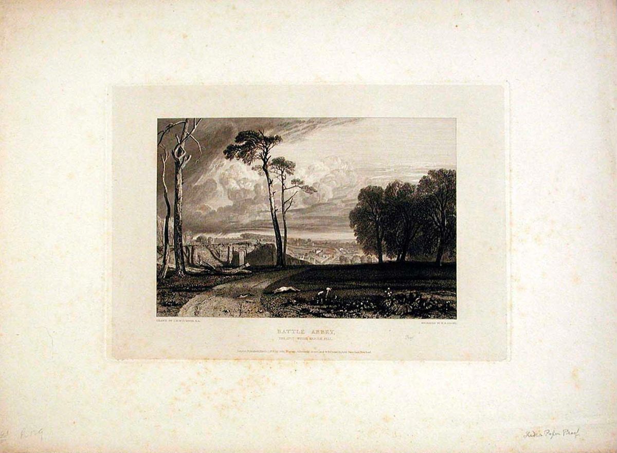 Battle Abbey, The Spot Where Harold Fell