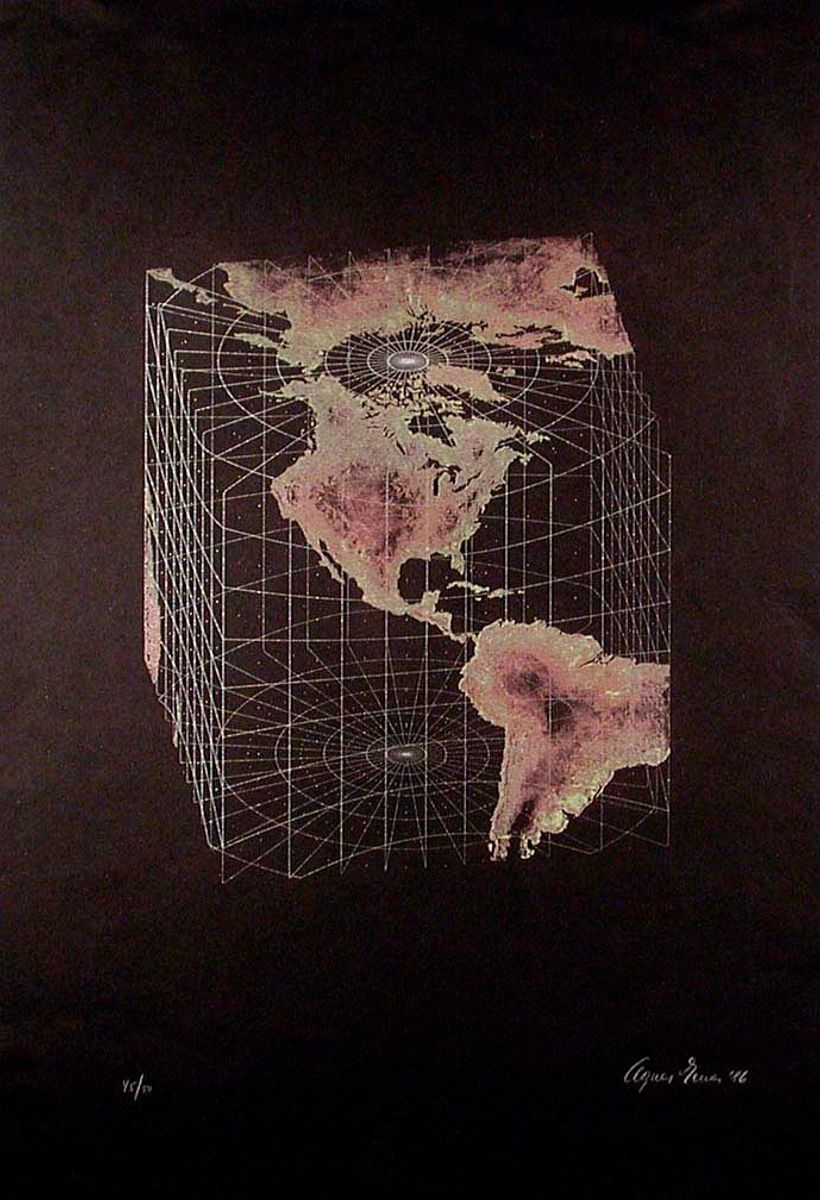 Isometric Systems in Isotropic Space - Map Projections: The Cube