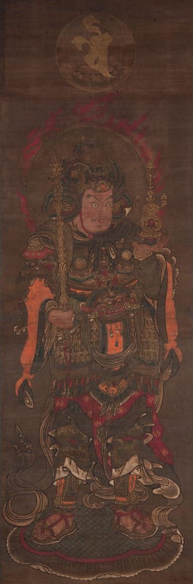 Vaisravana (Japanese: Tamonten, or Bishamonten)