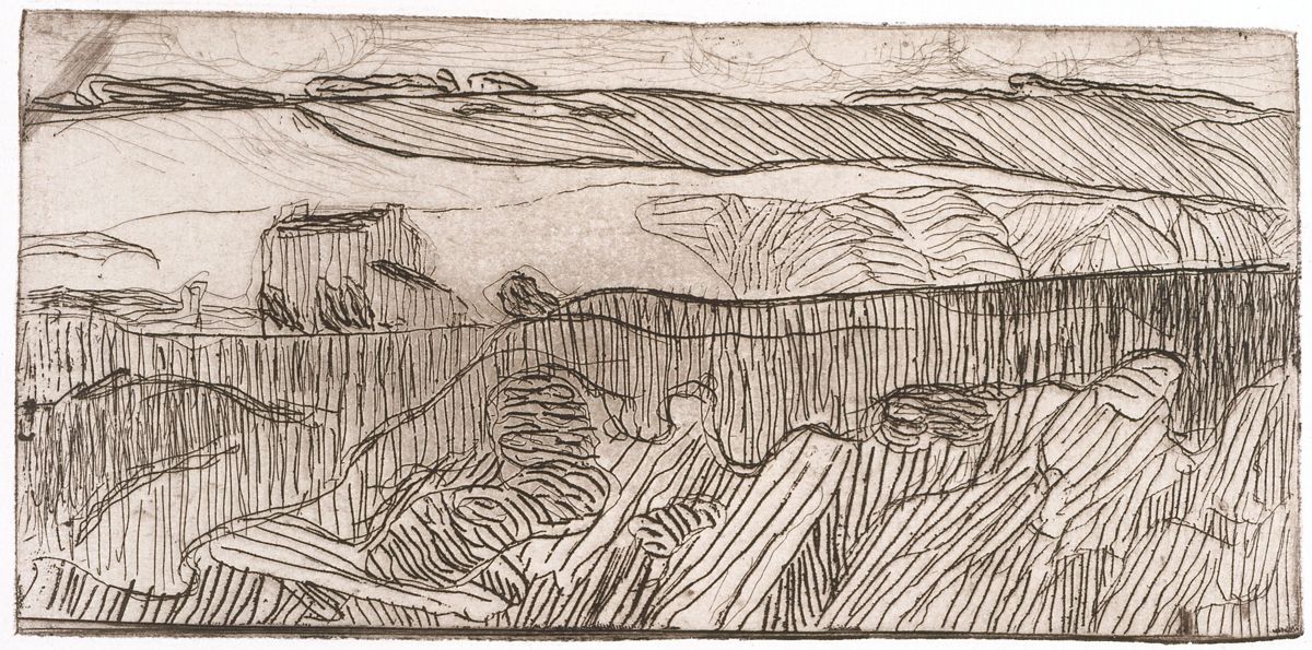 Paysage rayé (Striped Landscape)