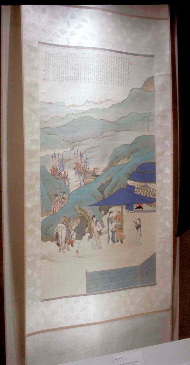 Lady Cai Wenji's Return to China