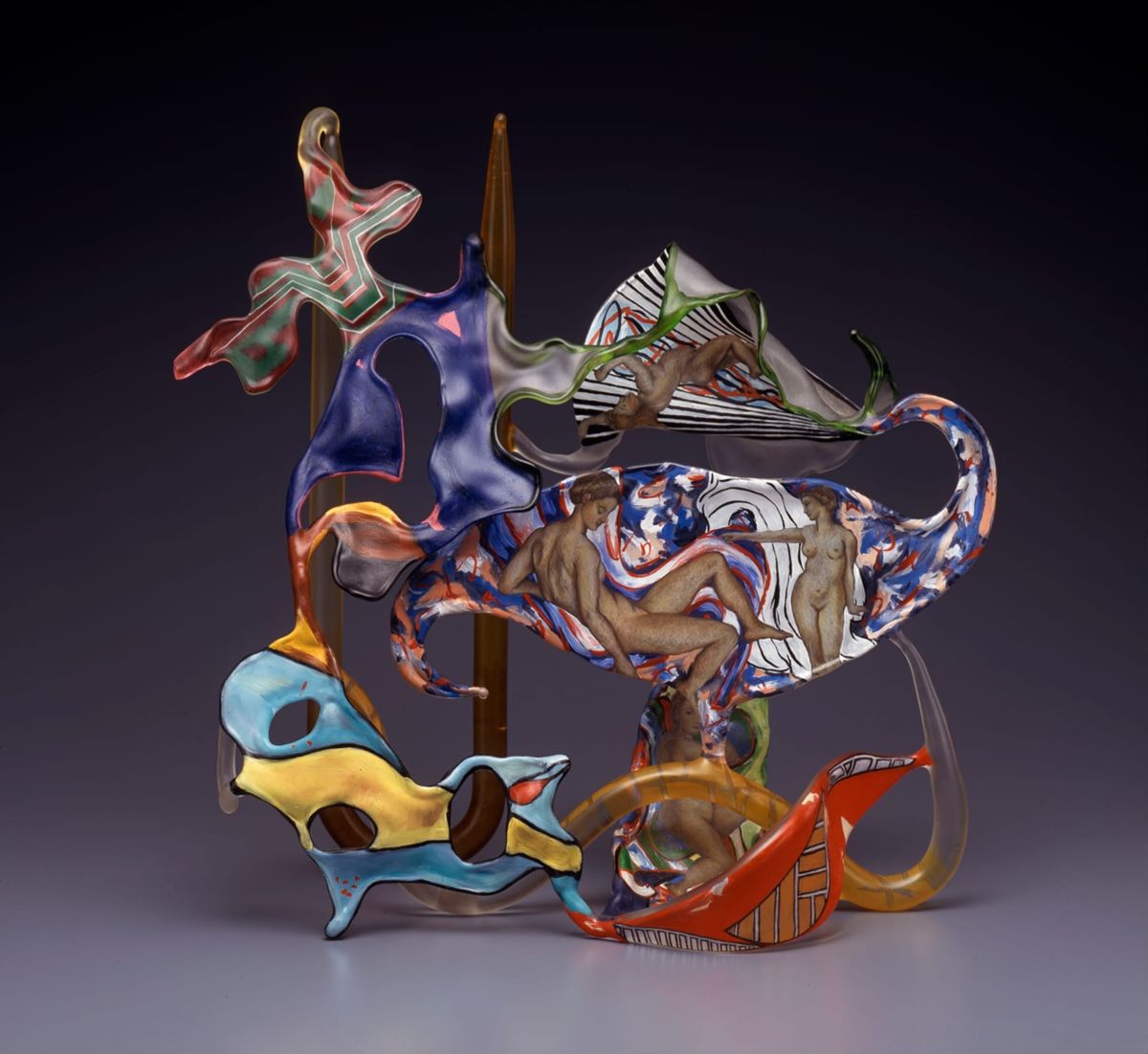 Stella at the Louvre